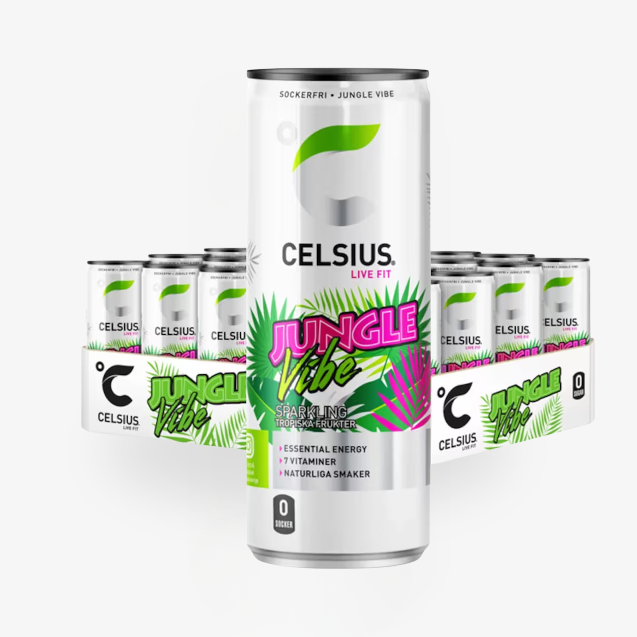CELSIUS Jungle Vibe 24-pack – Nordic Refreshments