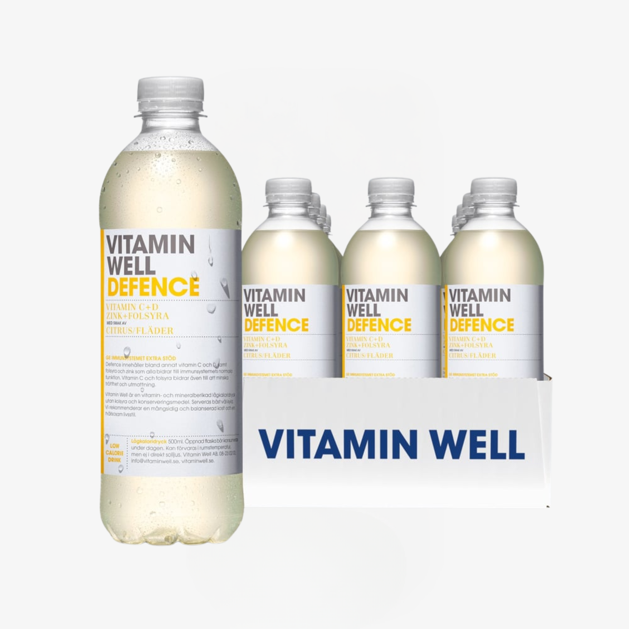 Vitamin Well Defence 500 ml (12 - Pack) – Nordic Refreshments